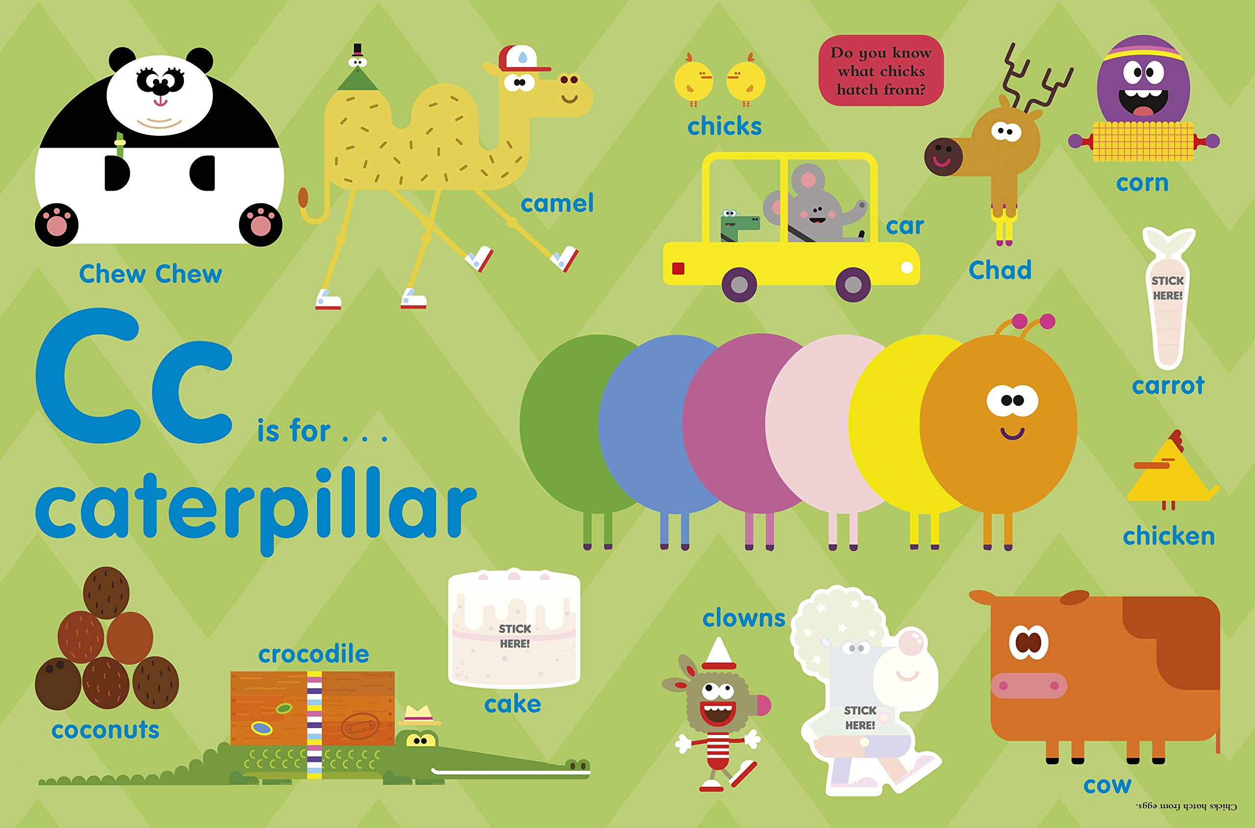 Hey Duggee: ABC: Alphabet Sticker Book - FAHASA.COM