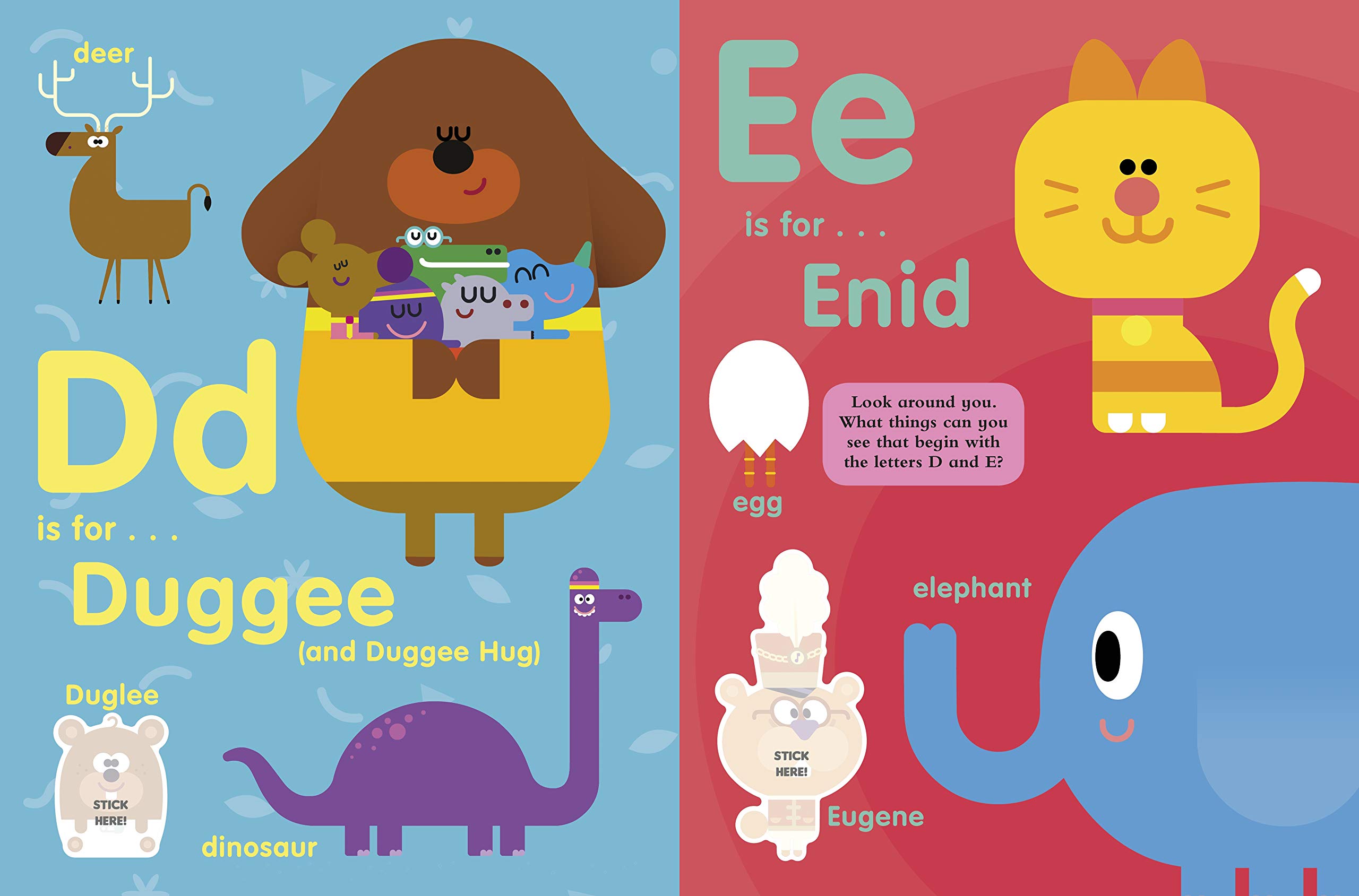 Hey Duggee: ABC: Alphabet Sticker Book - FAHASA.COM