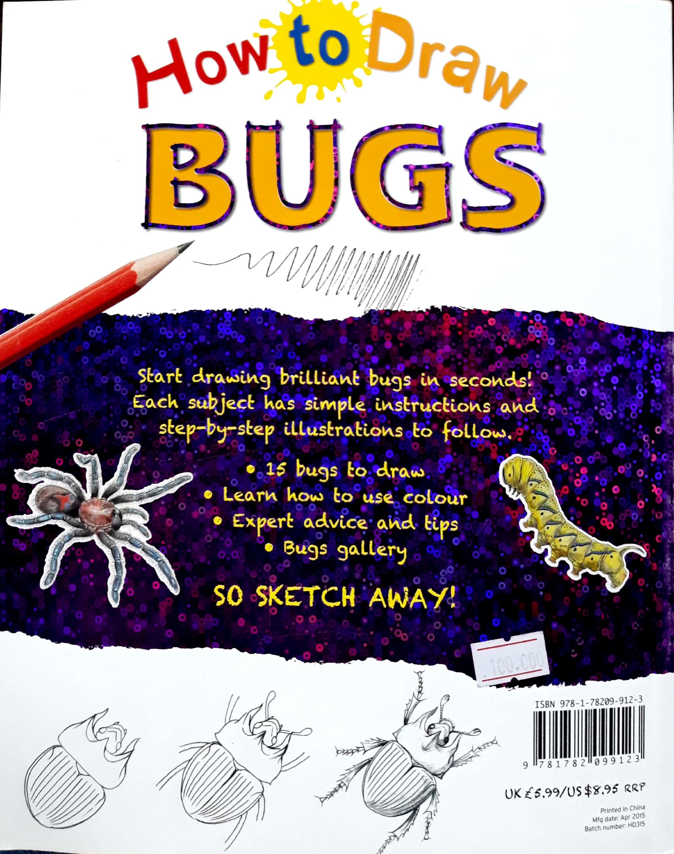How to Draw Bugs - FAHASA.COM