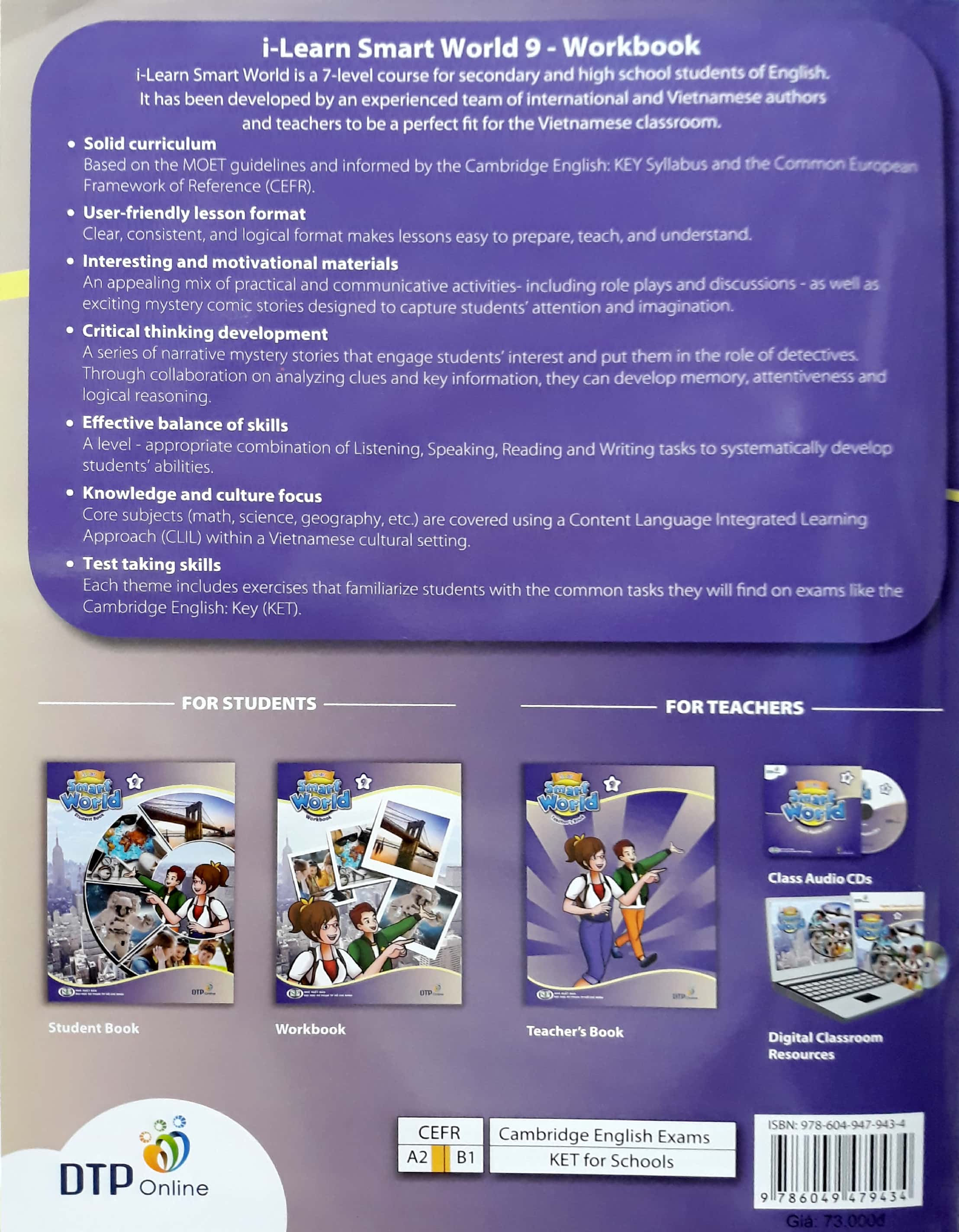 I-learn Smart World 9 WB - FAHASA.COM