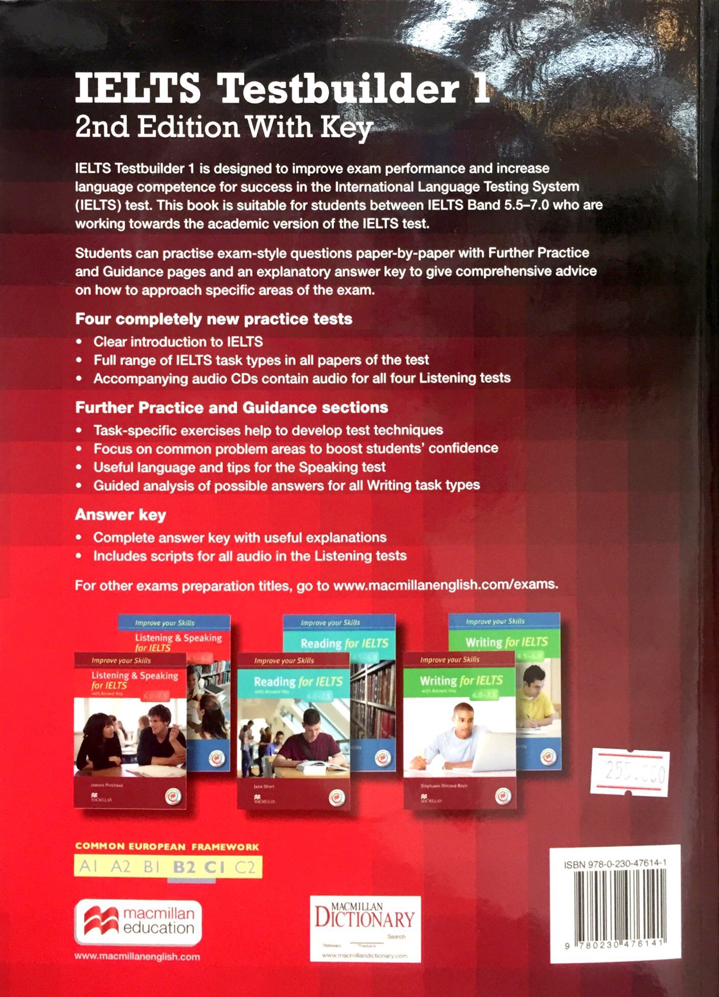 IELTS 1 Testbuilder Student's Book with Key Pack - FAHASA.COM