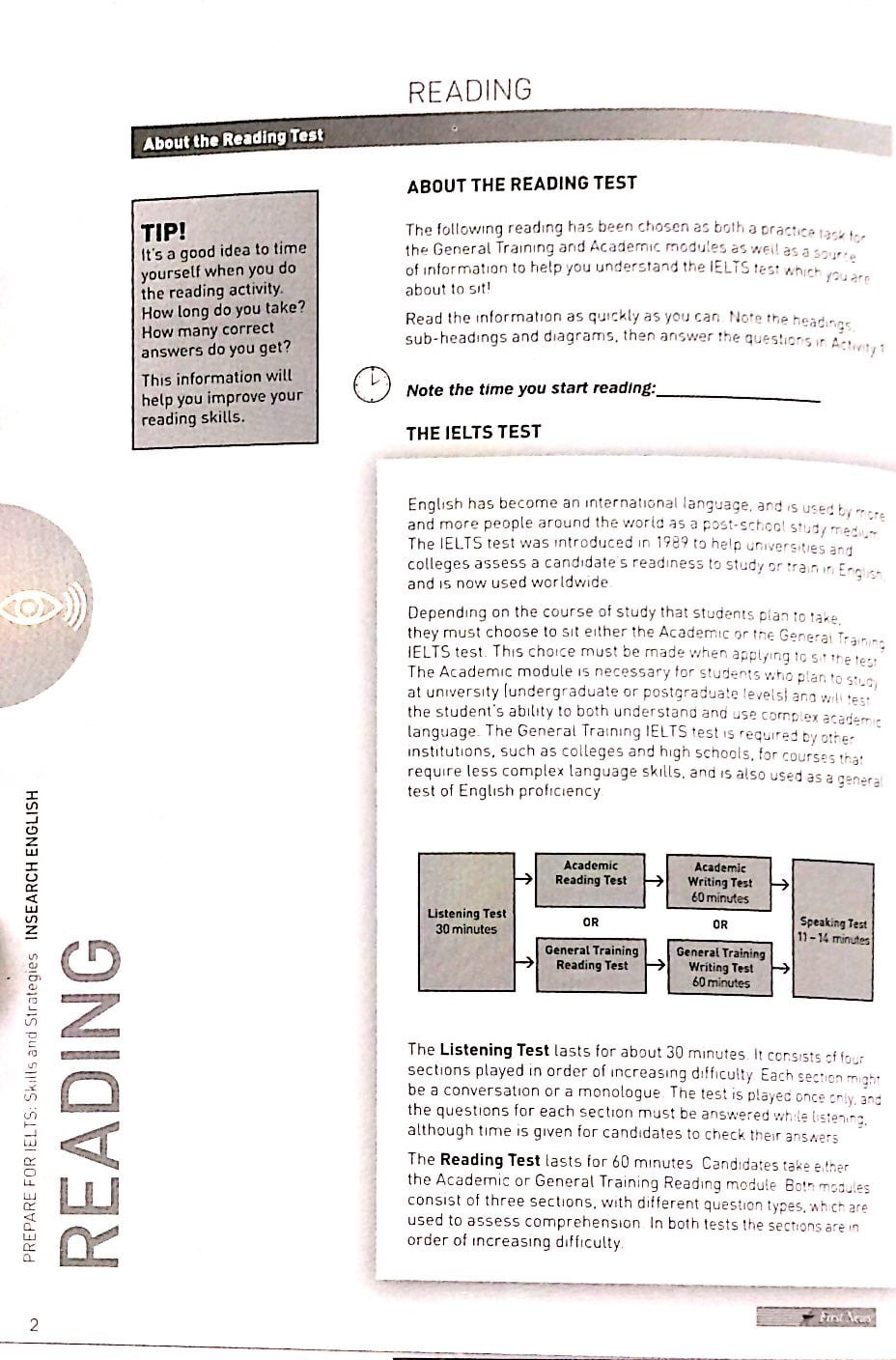 IELTS Skills Reading & Writing Book Two PDF - YDS.EDU.VN