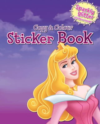 Disney "Princess" Copy Colour Sticker Book