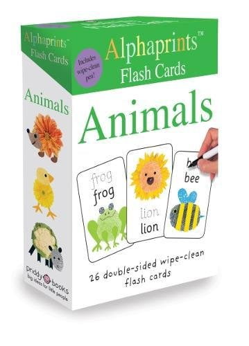 Alphaprints Flashcards: Animals