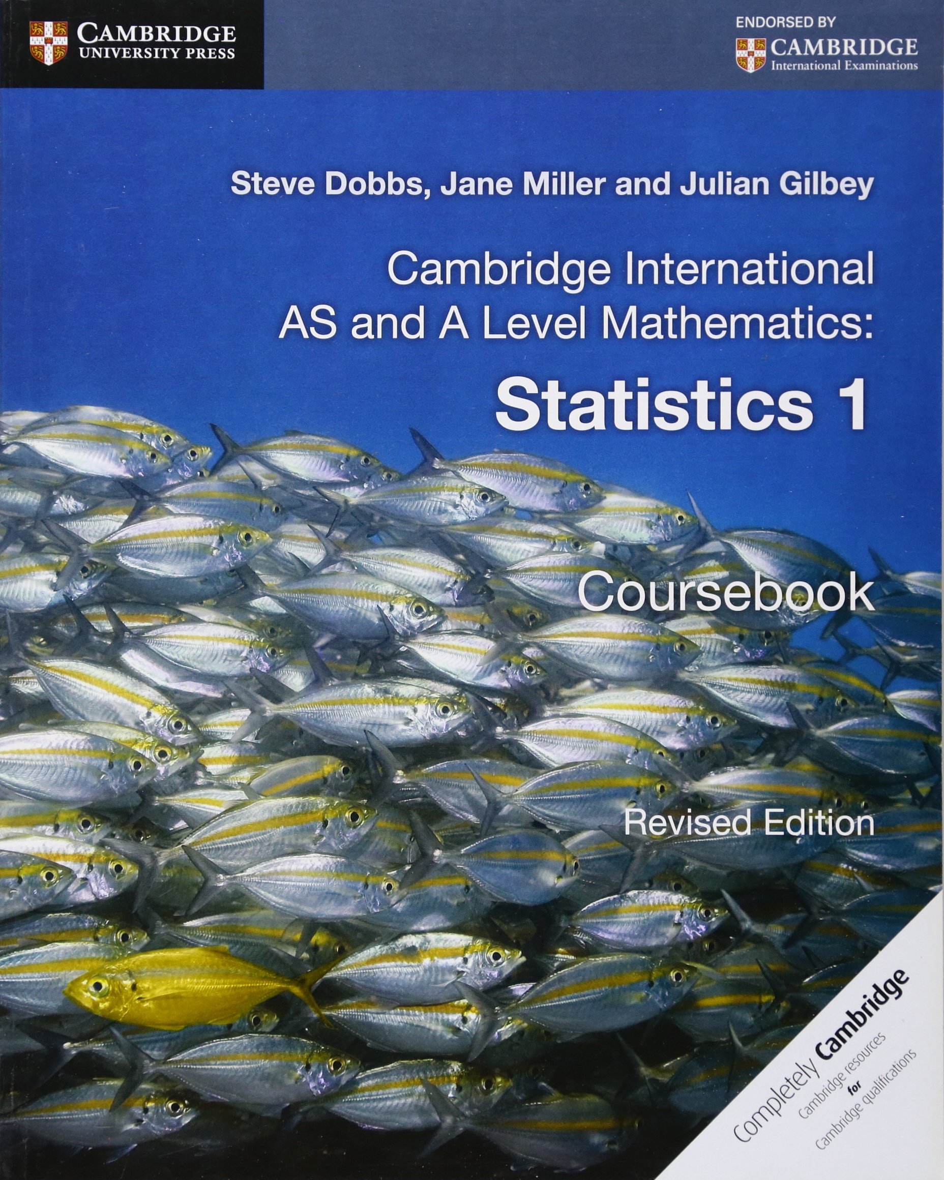 Cambridge International As And A Level Mathematics: Statistics 1 Coursebook