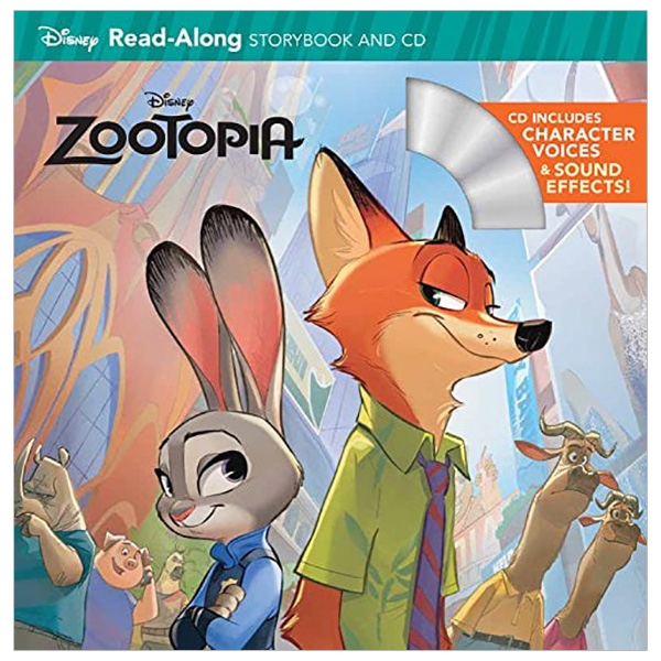 Zootopia Read-Along Storybook & CD (Read-Along Storybook and CD)