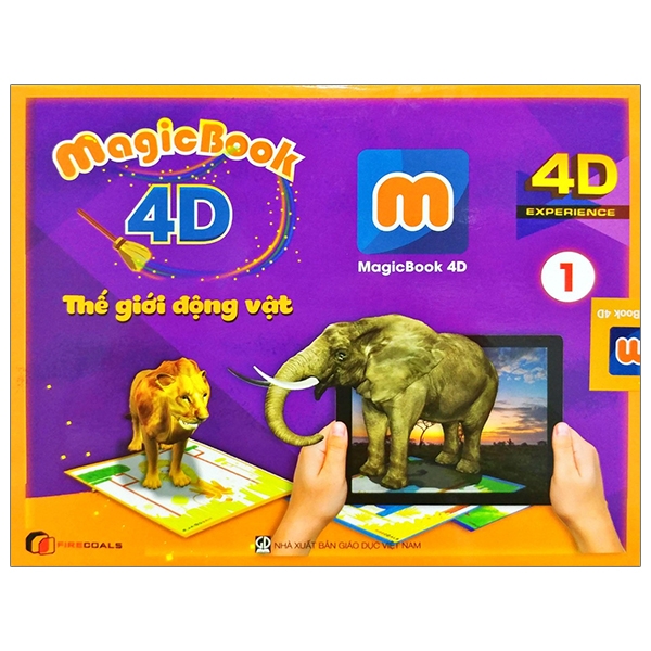 Sách Magic Book 4D - Thế Giới Động Vật - FAHASA.COM