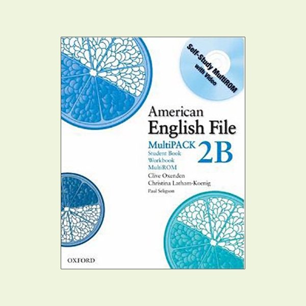 American English File 2 Student Book/Workbook Multipack B - FAHASA.COM