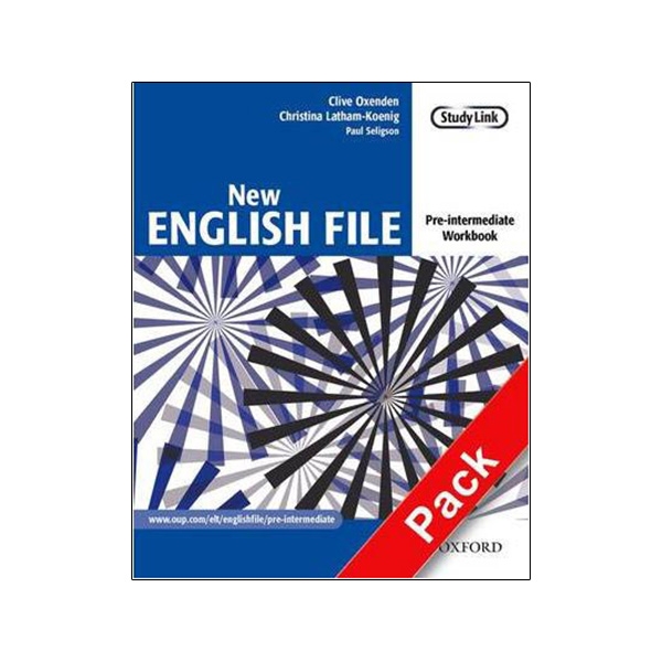 New English File Pre-Intermediate Workbook With Answer Booklet and ...