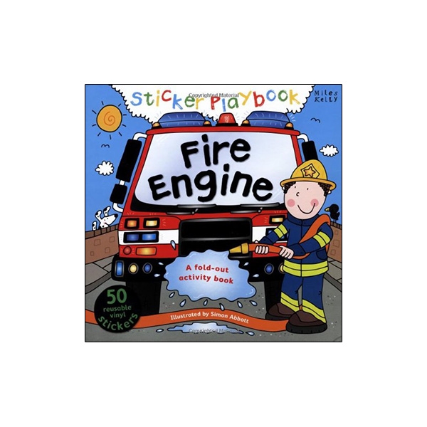 Fire Engine Sticker Playbook (Playbooks)