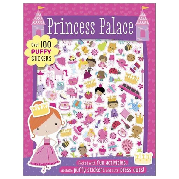 Princess Palace Puffy Sticker Book (Puffy Sticker Activity)