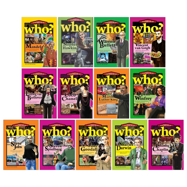 Combo Sách Who? Chuyện Kể Về Danh Nhân Thế Giới (Bộ 13 Cuốn) - FAHASA.COM