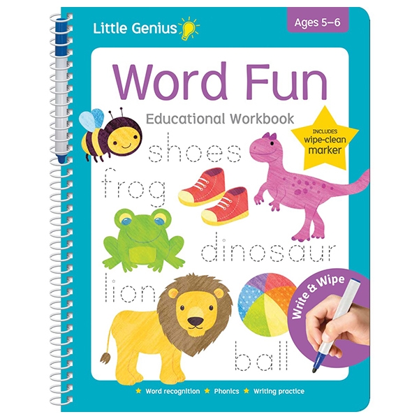 Little Genius Write & Wipe Word Fun