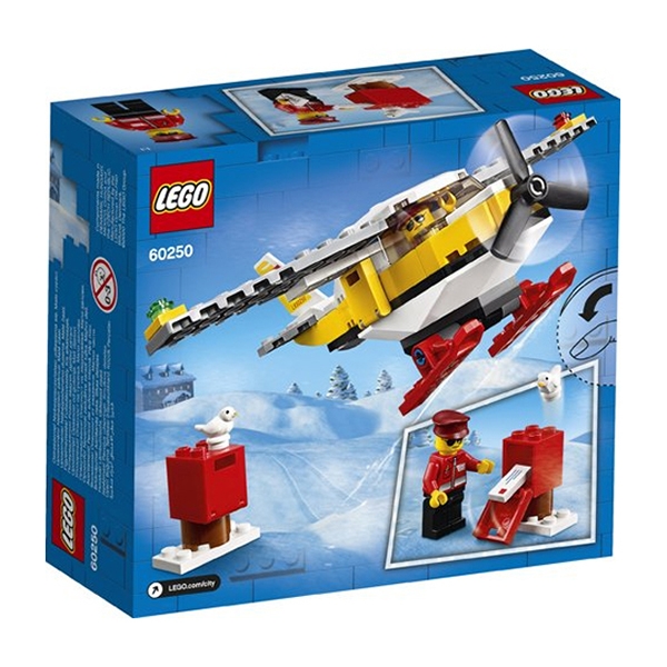Đồ Chơi Lắp Ráp Lego City 60250 - Mail Plane (74 Mảnh Ghép) - FAHASA.COM