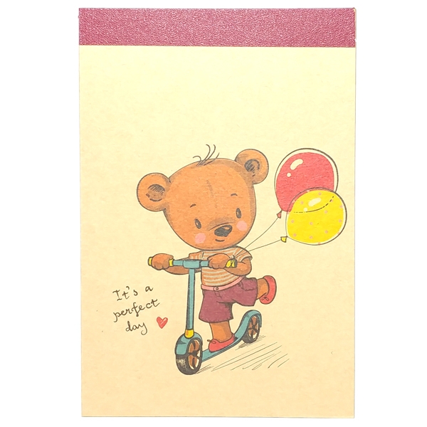 Sổ Note The Sun Misa Bear (10x15cm) - Mẫu 4 - FAHASA.COM