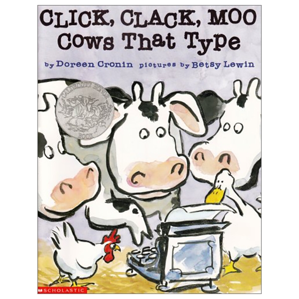 Click, Clack, Moo: Cows That Type (A Click Clack Book) - FAHASA.COM