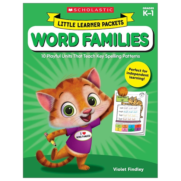 Little Learner Packets: Word Families: 10 Playful Units That Teach Key ...