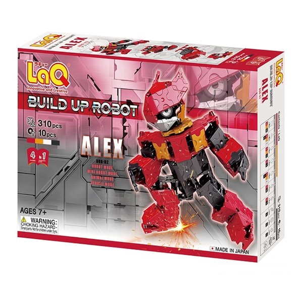Đồ Chơi Ráp Hình LaQ Buildup Robot ALEX