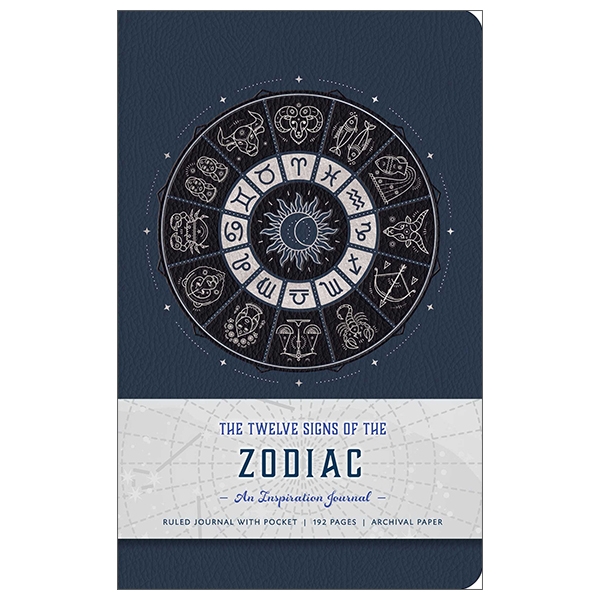 The Twelve Signs Of The Zodiac: Hardcover Ruled Journal - FAHASA.COM
