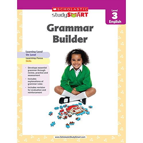 SCHOLASTIC TEACHING RESOURCES STUDY SMART GRAMMAR BUILDER GRADE 3 (Set ...