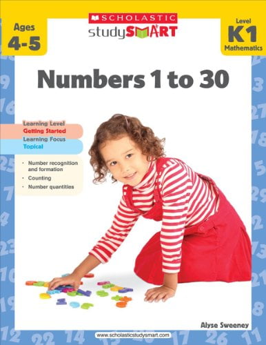 Scholastic Study Smart: Numbers 1 to 30 - FAHASA.COM