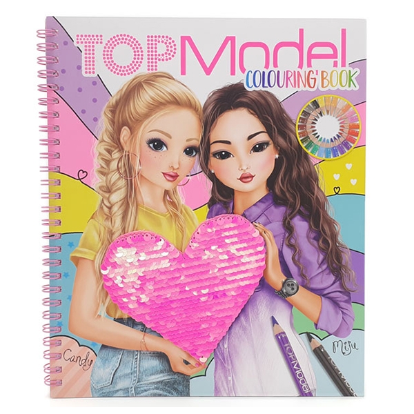 Bộ Sưu Tập Thiết Kế Thời Trang Topmodel Sticker Book With Sequins ...