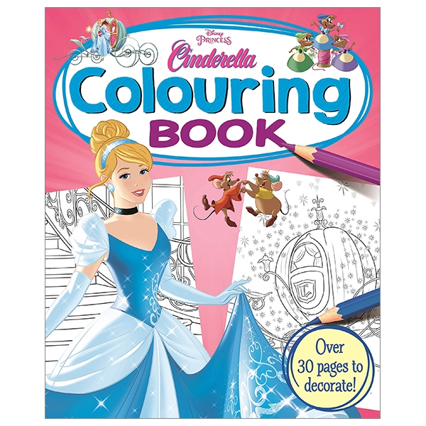 Disney Princess - Cinderella: Colouring Book (Simply Colouring Disney)