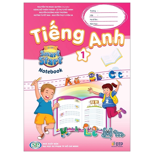 Sách Tiếng Anh 1 i-Learn Smart Start - Notebook - FAHASA.COM
