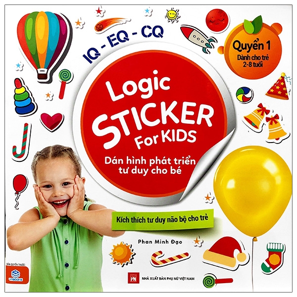 Sách Logic Sticker For Kids - Dán Hình Phát Triển Tư Duy Cho Bé - Quyển ...