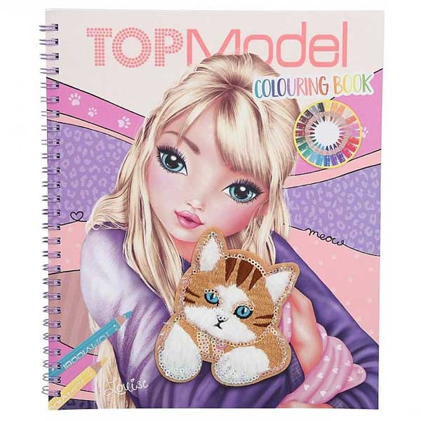 Bộ Sưu Tập Tô Màu Topmodel Cat Colouring Book 11450