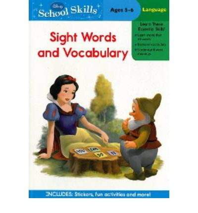 Disney School Skills: Princess Sight Words and Vocabulary