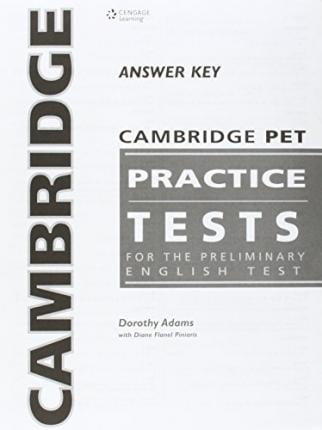 Cambridge PET Practice Test Answer Key - FAHASA.COM