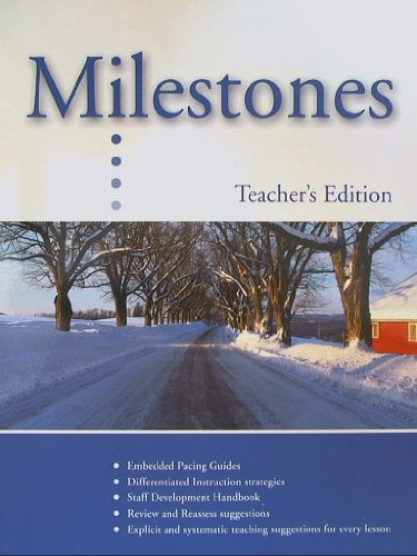 Milestones Intro: Teacher S Edition