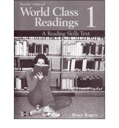 World Class Readings 1 Teacher's Manual/answer Key: A Reading Skills ...