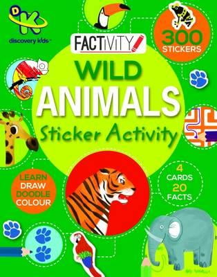 Wild Animals Sticker Activity