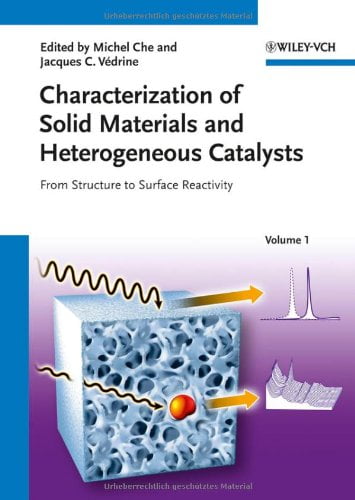 Characterization of Solid Materials and Heterogeneous Catalysts : from ...
