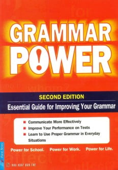 Sách Grammar Power (Second Edition) - FAHASA.COM