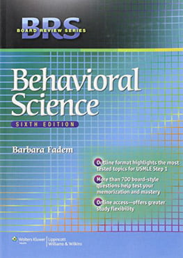 BRS Behavioral Science - FAHASA.COM