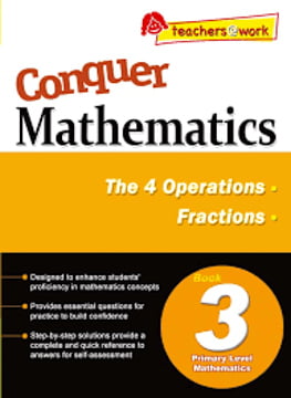 Conquer Mathematics Book 3 - The 4 Operations Fractions