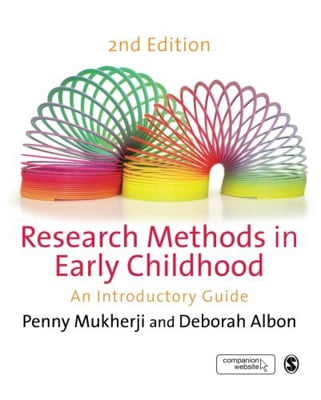 Research Methods in Early Childhood : An Introductory Guide - FAHASA.COM