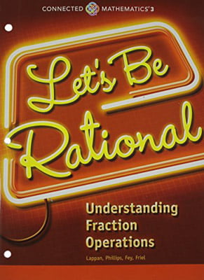 Connected Mathematics 3 Student Edition Grade 6: Let's Be Rational ...