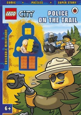 LEGO CITY: Police on the Trail Activity Book with Minifigure - FAHASA.COM