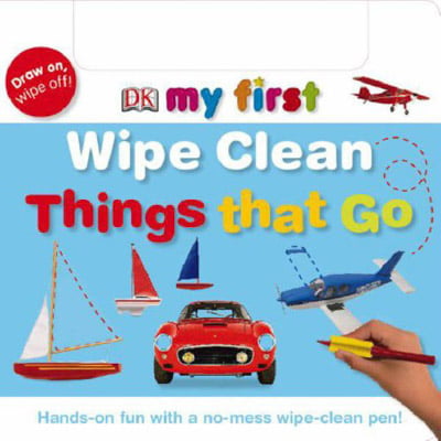 Wipe Clean Things That Go (My First)