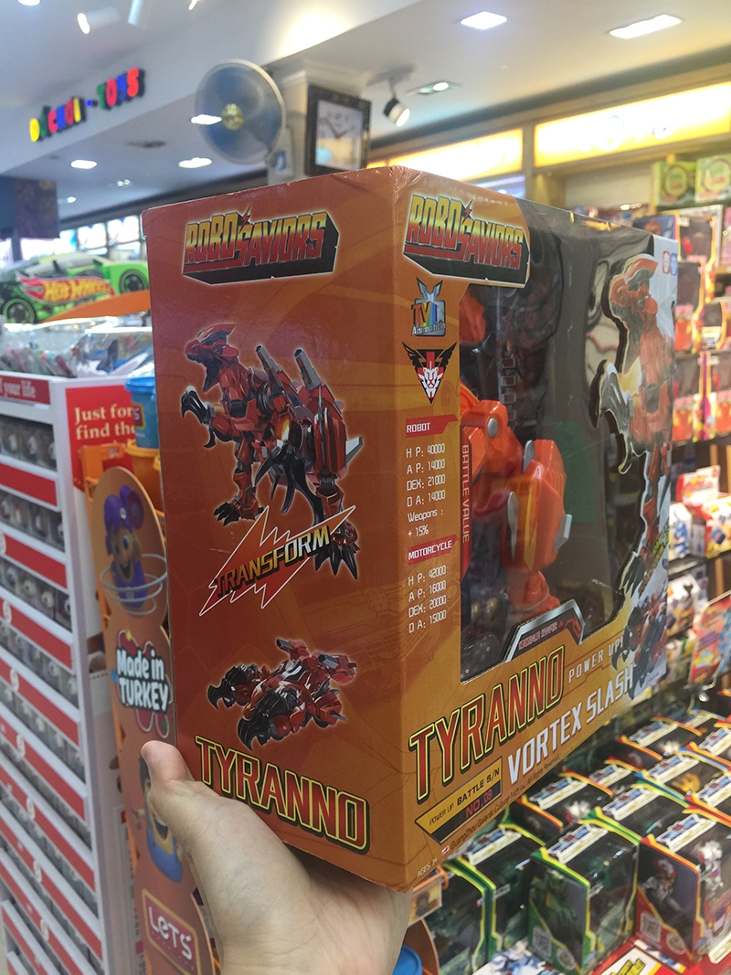 Đồ Chơi Đại Siêu Nhân Robo Saviors 9 - Tyranno - 8131X-10-9