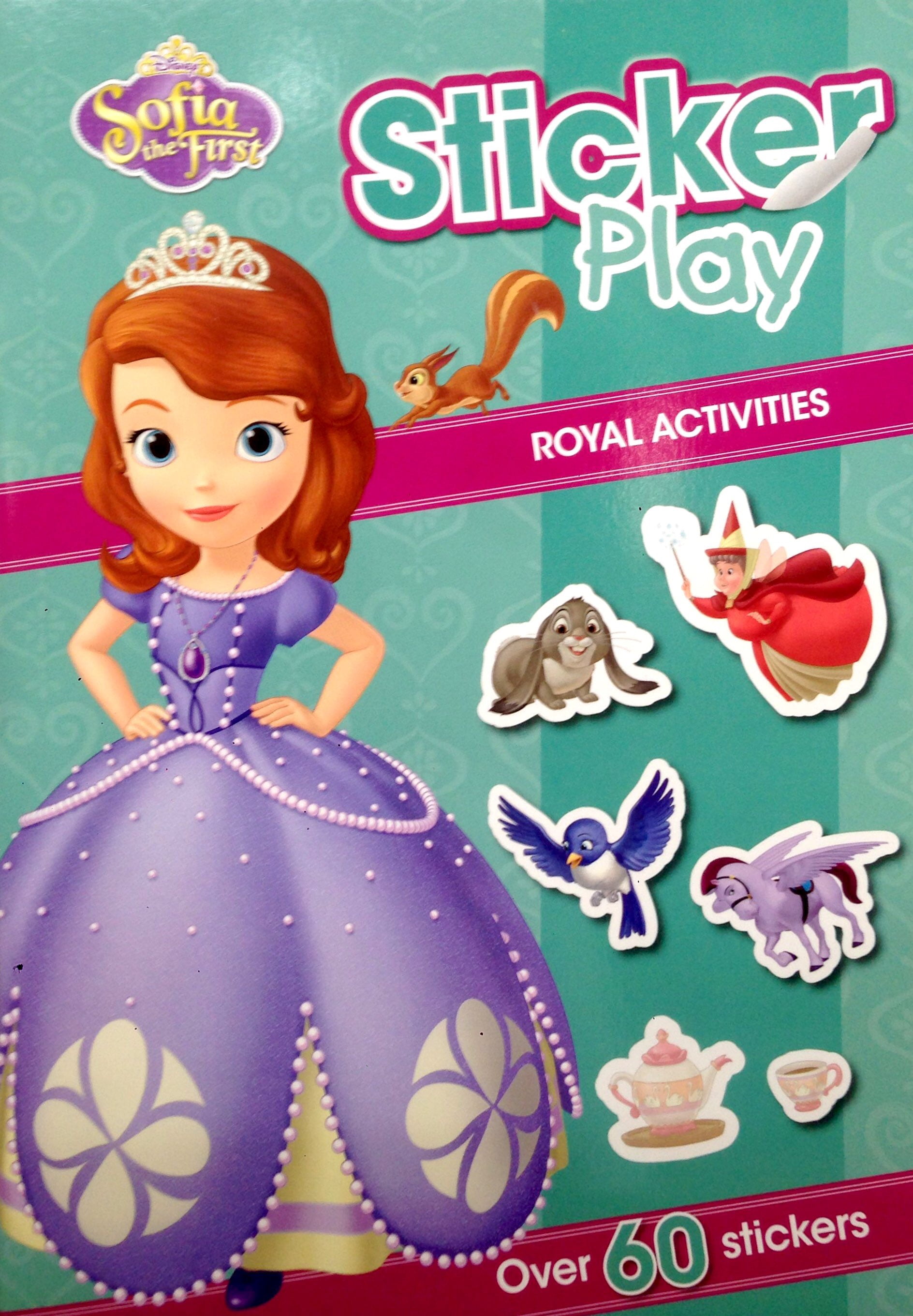 Disney Sofia Sticker Play Book - FAHASA.COM