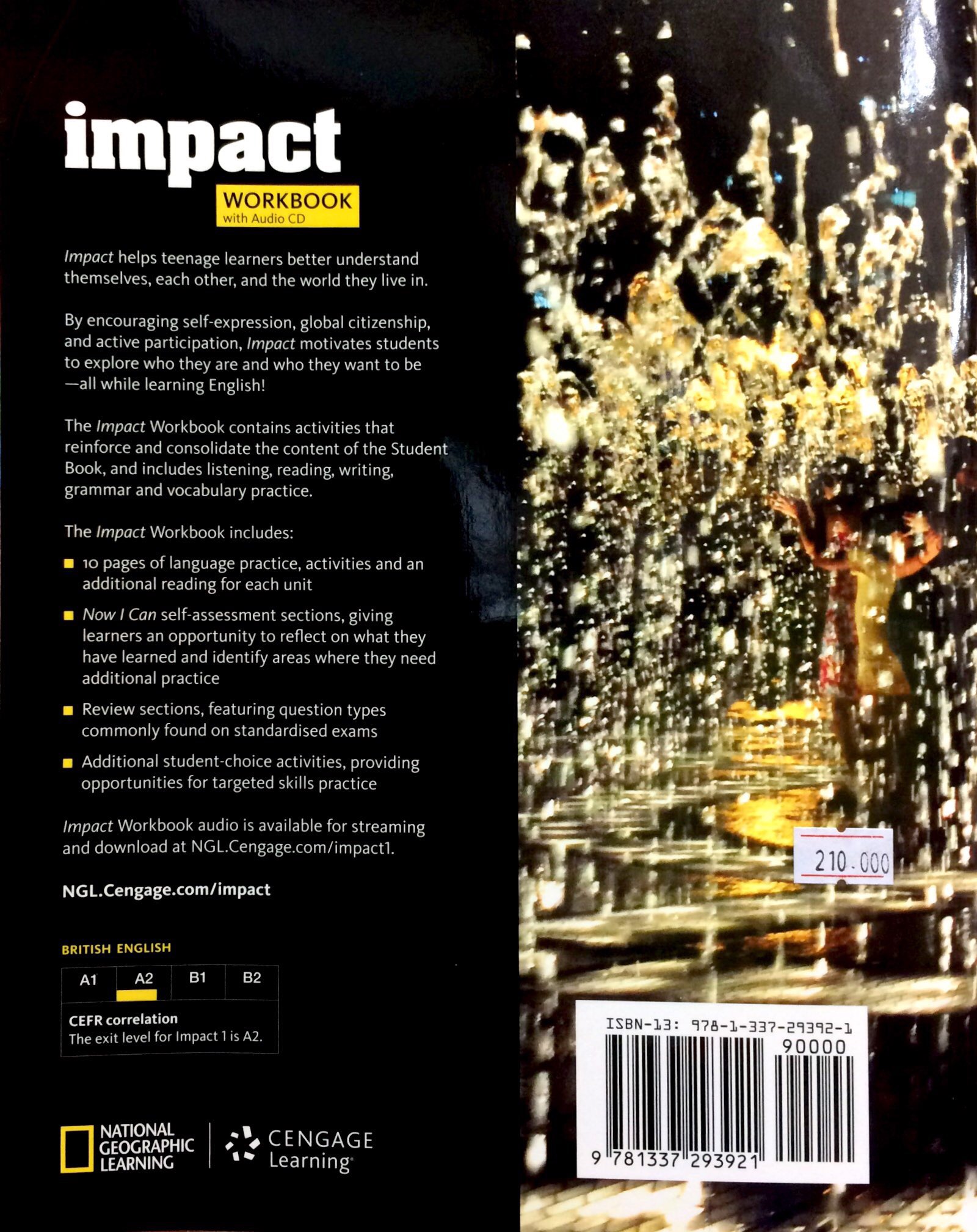 Impact British English 1: Workbook + WB Audio CD - FAHASA.COM