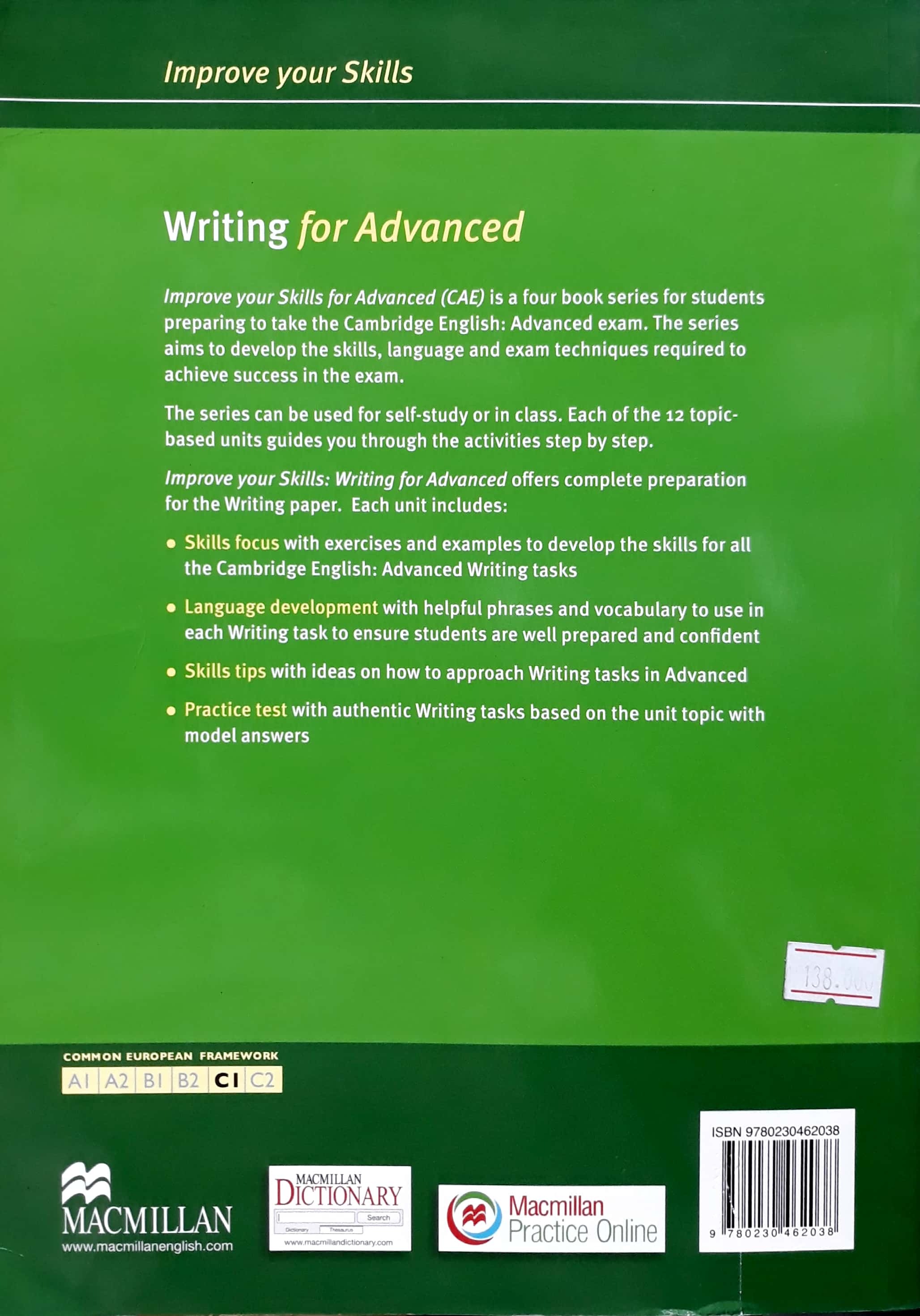 Improve Your Skills: Writing for Advanced Student's Book with Key ...