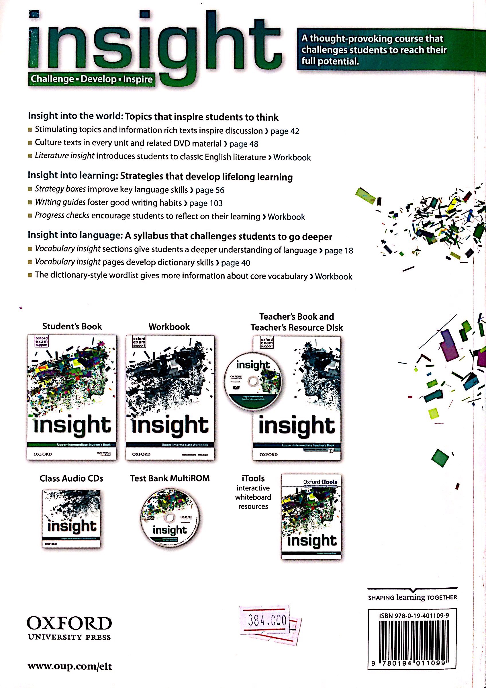 Insight: Upper Intermediate Student's Book - FAHASA.COM