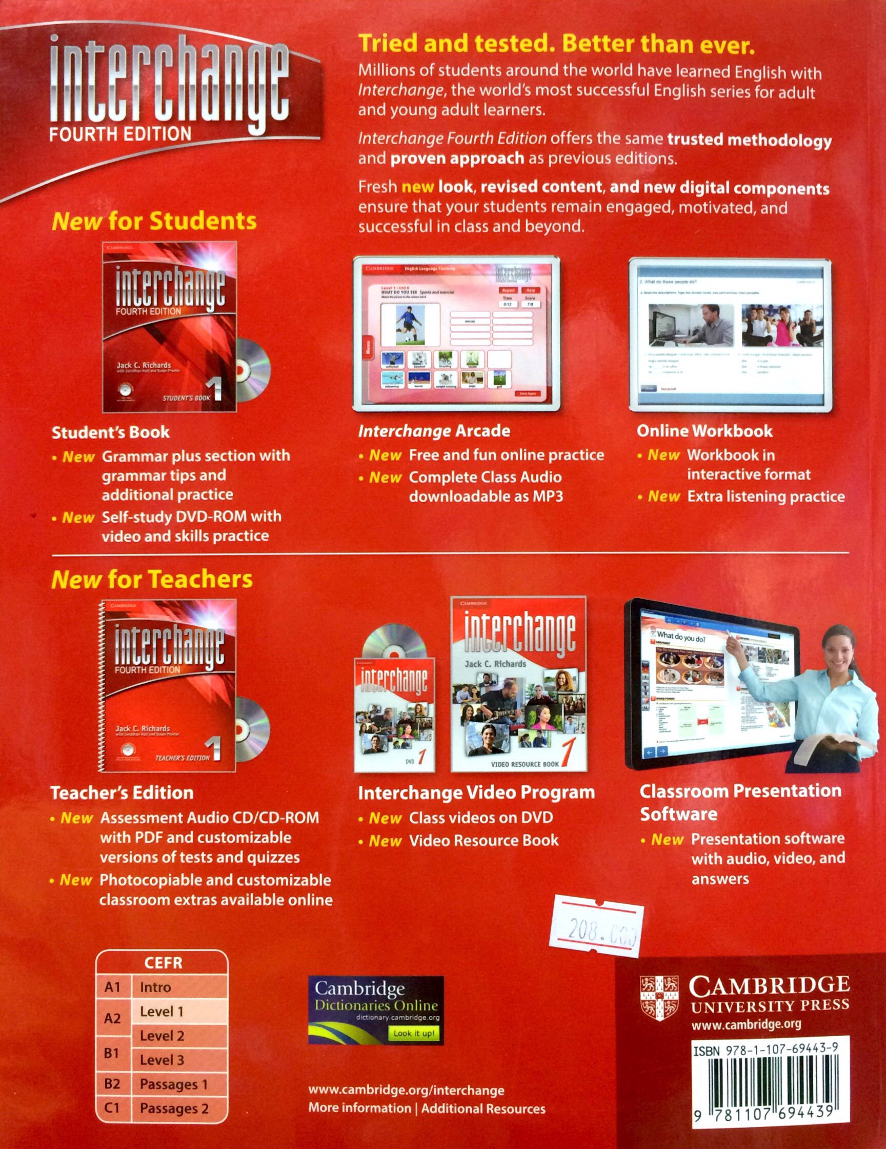 Interchange Level 1 Student's Book A with Self-study DVD-ROM - FAHASA.COM