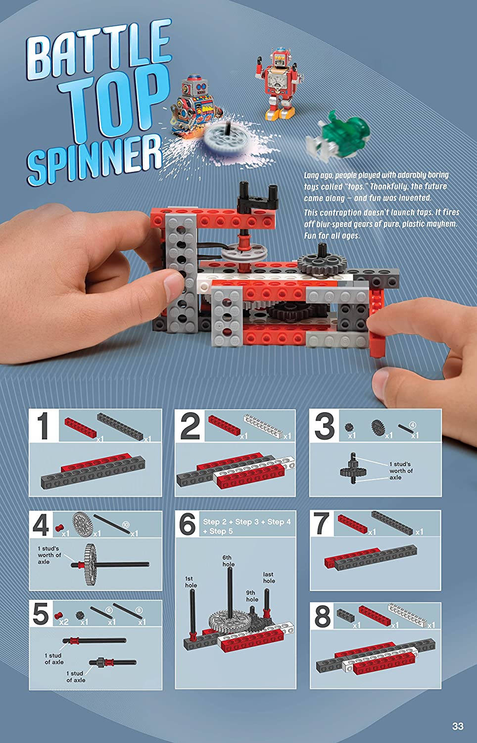 KLUTZ: Lego Chain Reactions Science & Building Kit